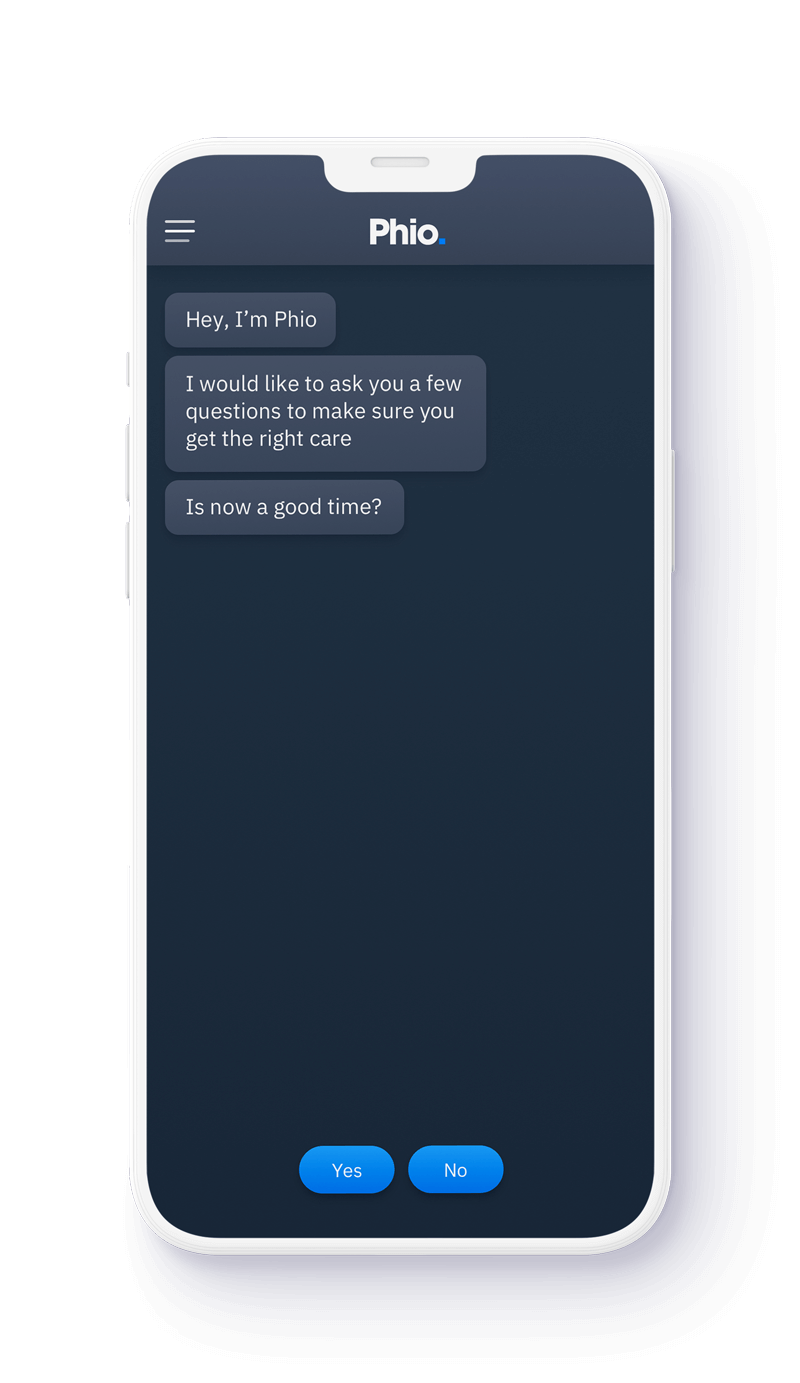 Meet Phio | Your Virtual Partner In MSK health