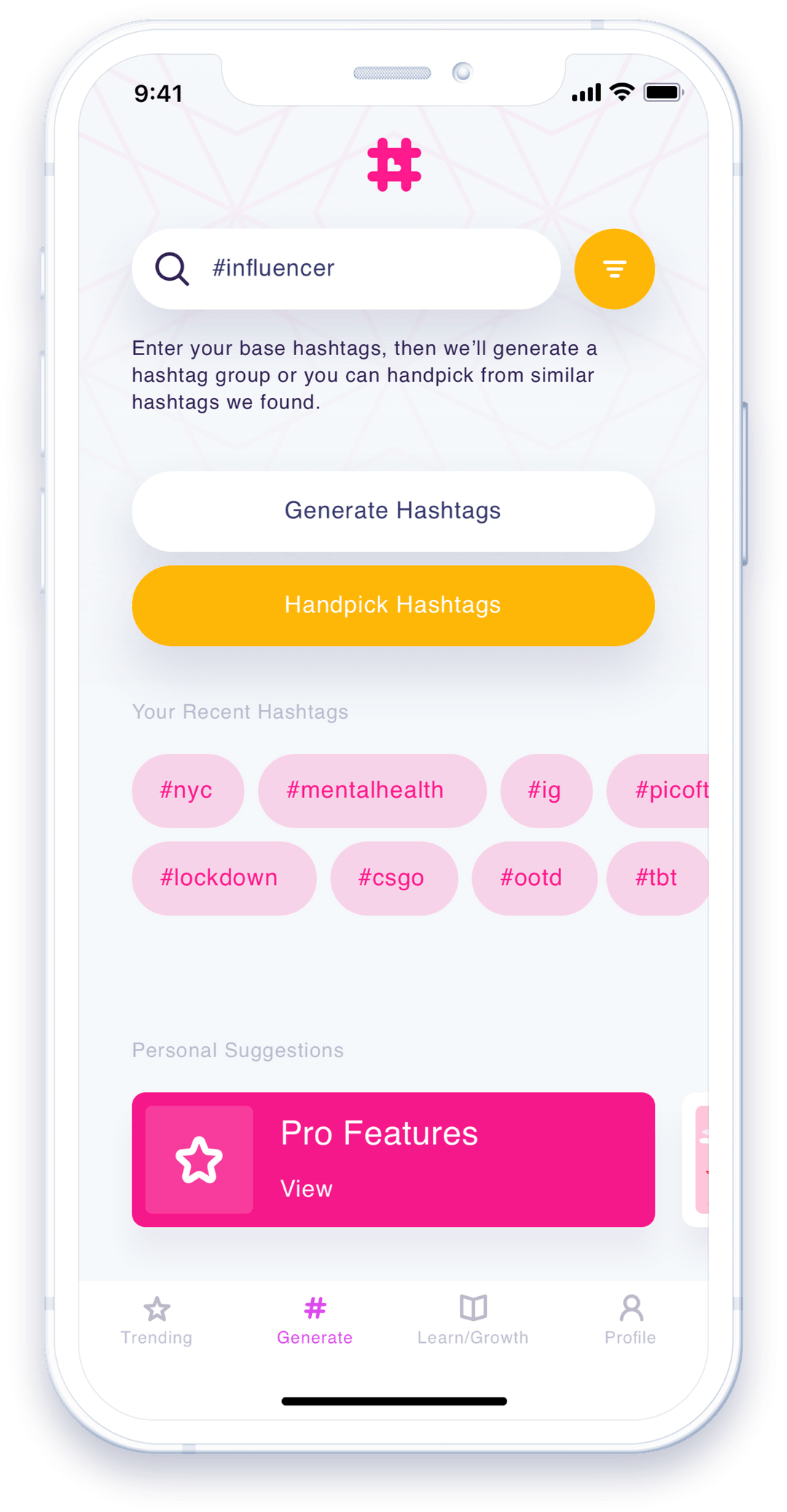 Hashtag Expert — The #1 Hashtag Generator App
