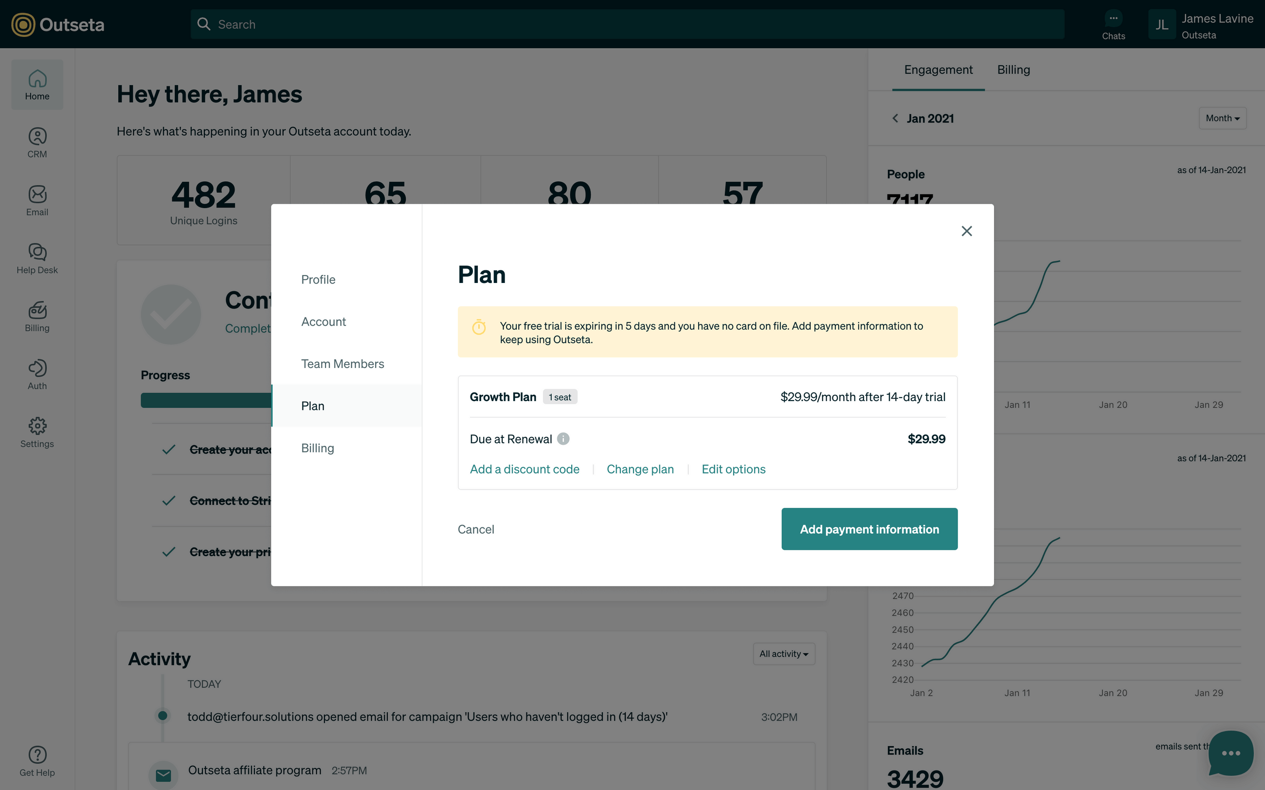 Authentication | Outseta