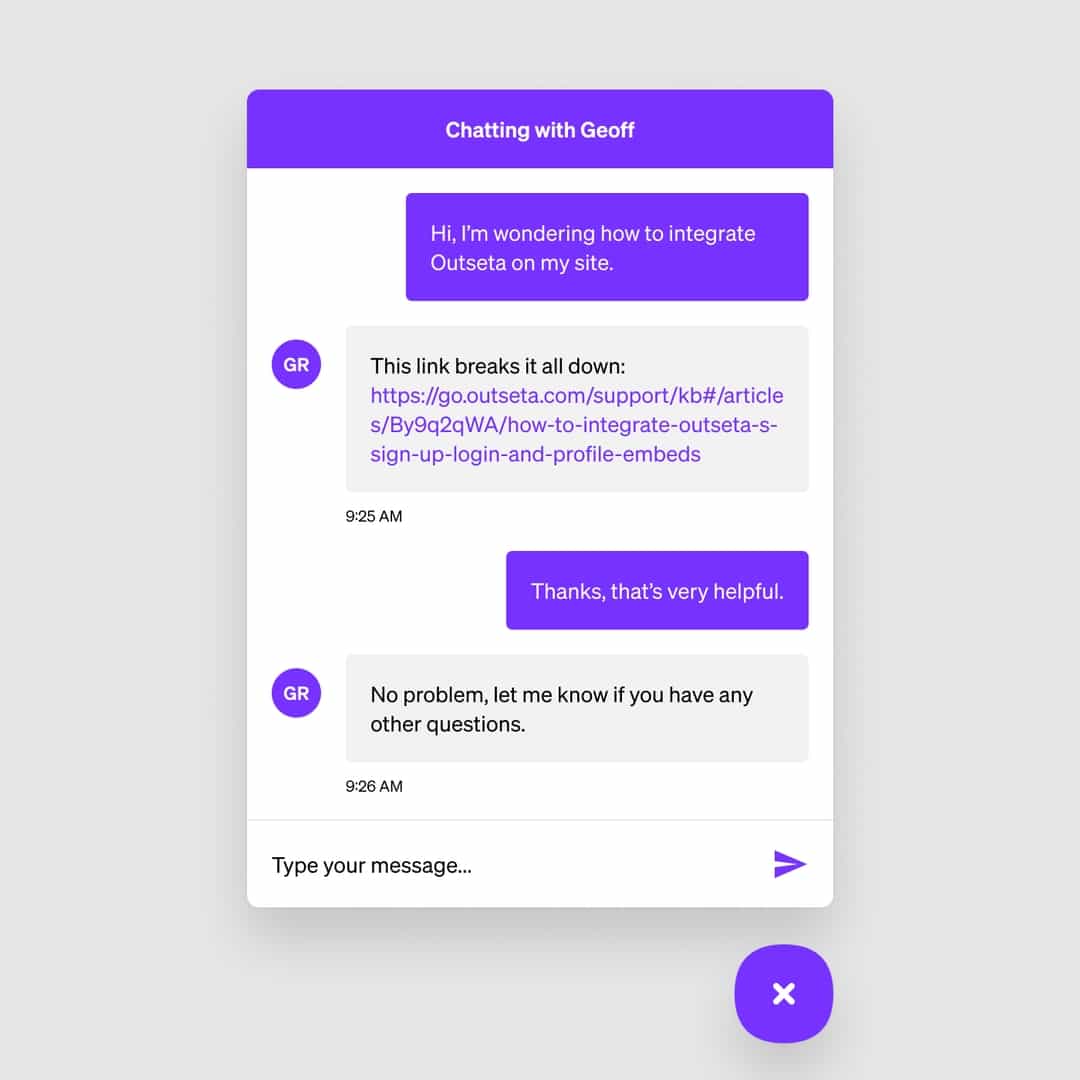 Webflow membership site software | Outseta