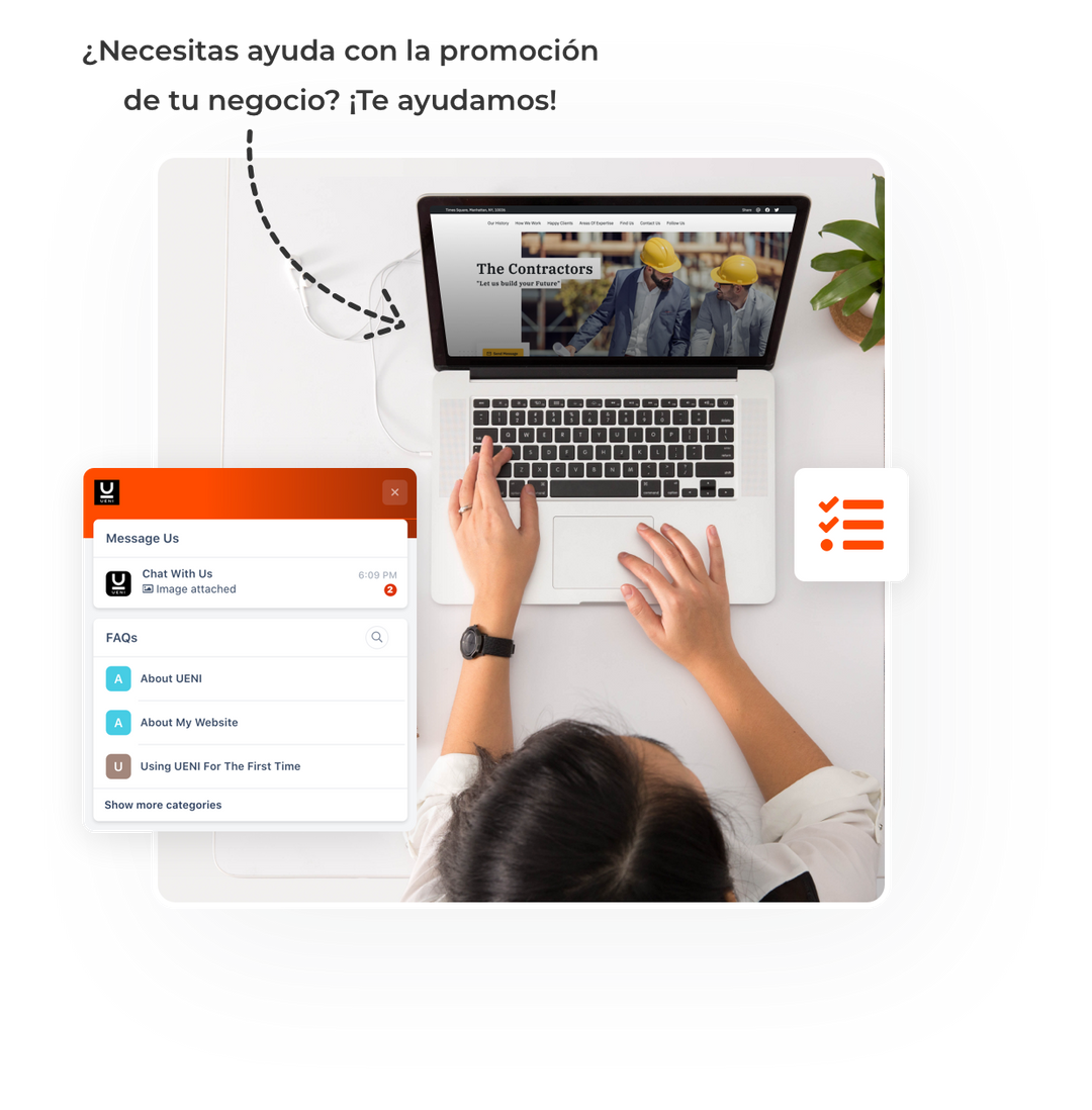 Páginas web profesionales y hosting para pequeños negocios en México | UENI