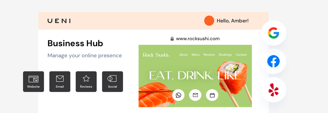 UENI - The #1 Solution for Small Business Websites