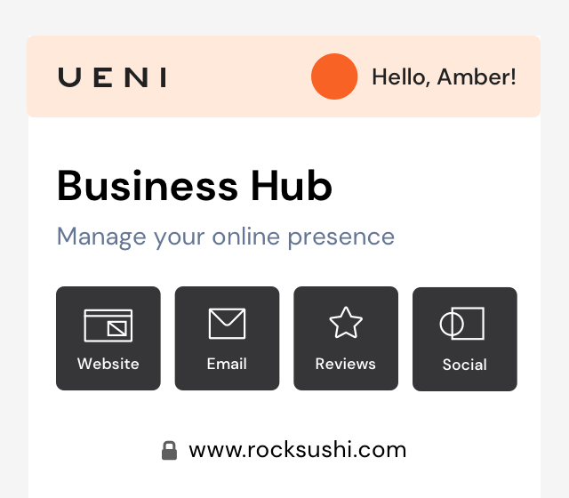 UENI - The #1 Solution for Small Business Websites