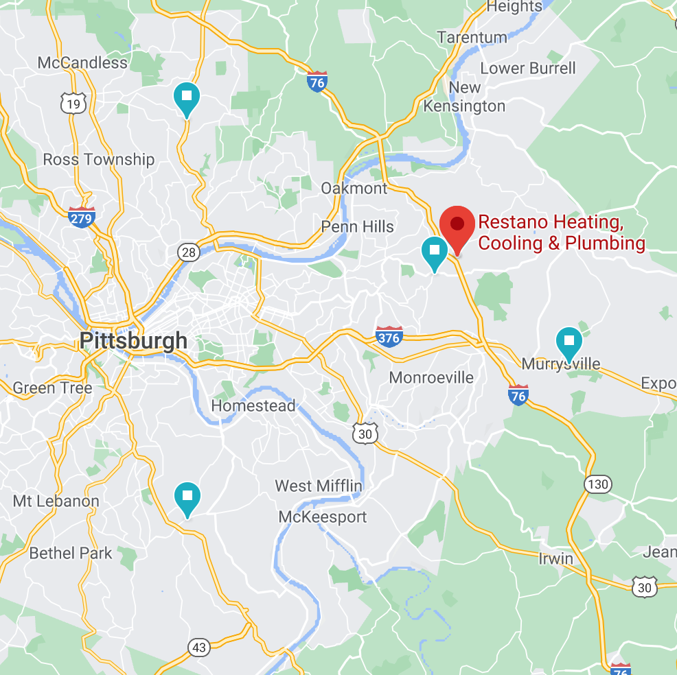Pittsburgh- Plum - Restano Heating, Cooling, and Plumbing