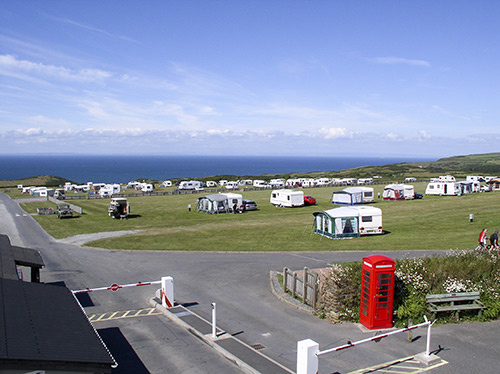 Camping & Caravanning Club Site in North Devon