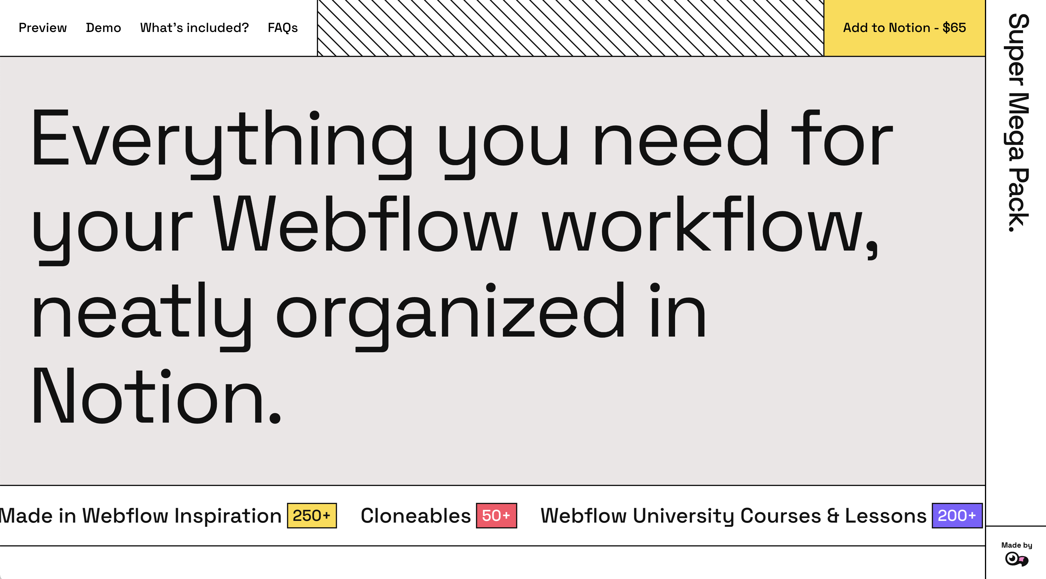 Super Mega Webflow Pack