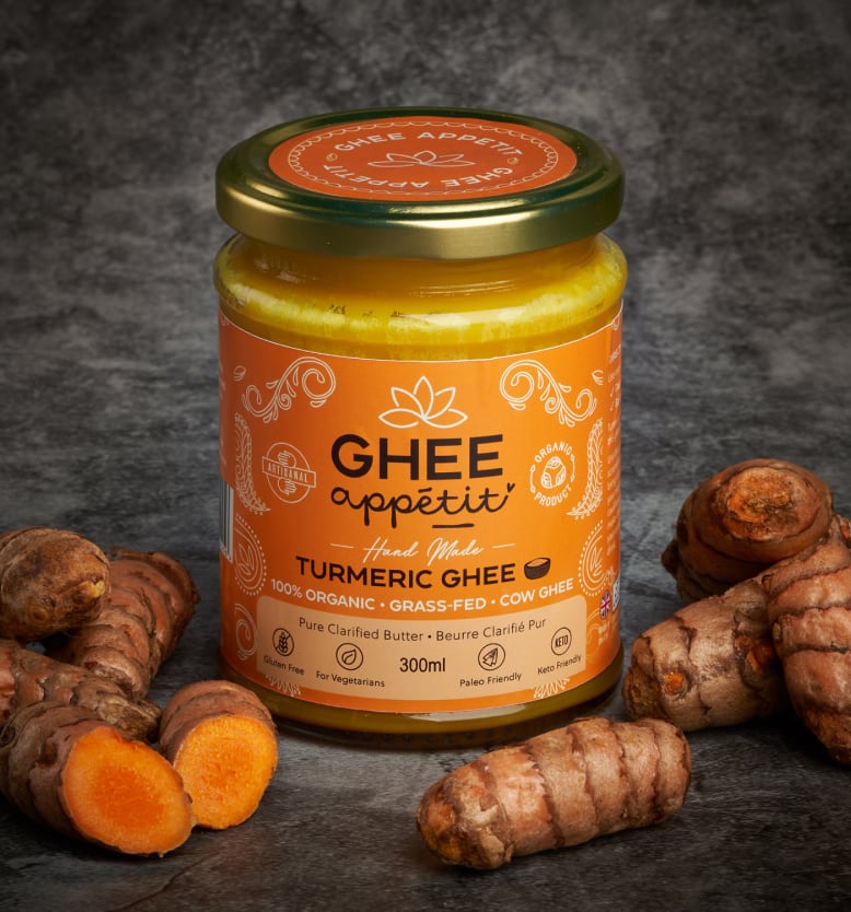 Organic Ghee UK | Organic Grass Fed Cow Ghee - Ghee Appétit