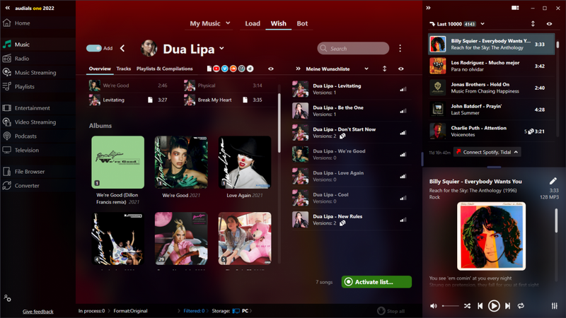 Audials One の主な機能 | Audials 公式サイト