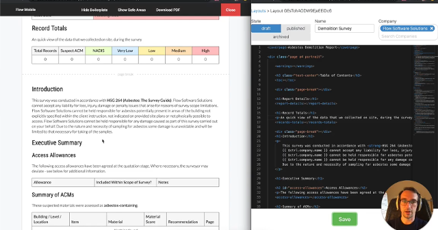 A Sneak Peek at our new Layout Editor - Flow Mobile Surveying