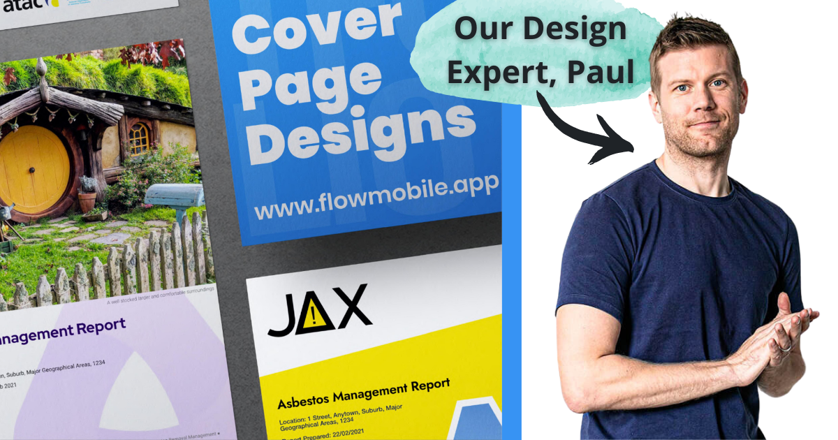 Custom Cover Pages for Your Asbestos Survey Reports - Flow Mobile Surveying