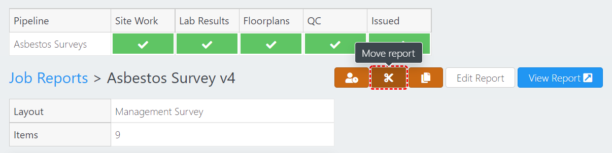 Moving Reports to Another Job - Flow Mobile Surveying
