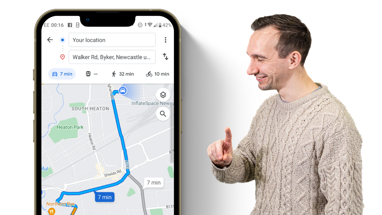 Getting Directions - Flow Mobile Surveying