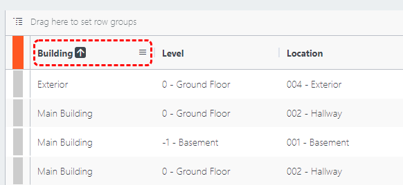 Sorting Items - Flow Mobile Surveying