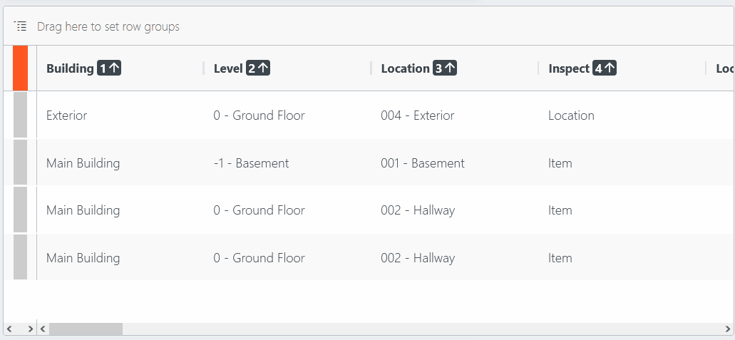 Pinning Columns - Flow Mobile Surveying