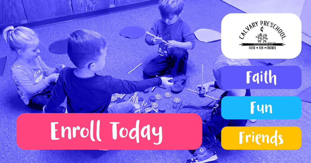 Calvary Preschool | Faith and Play Based Learning