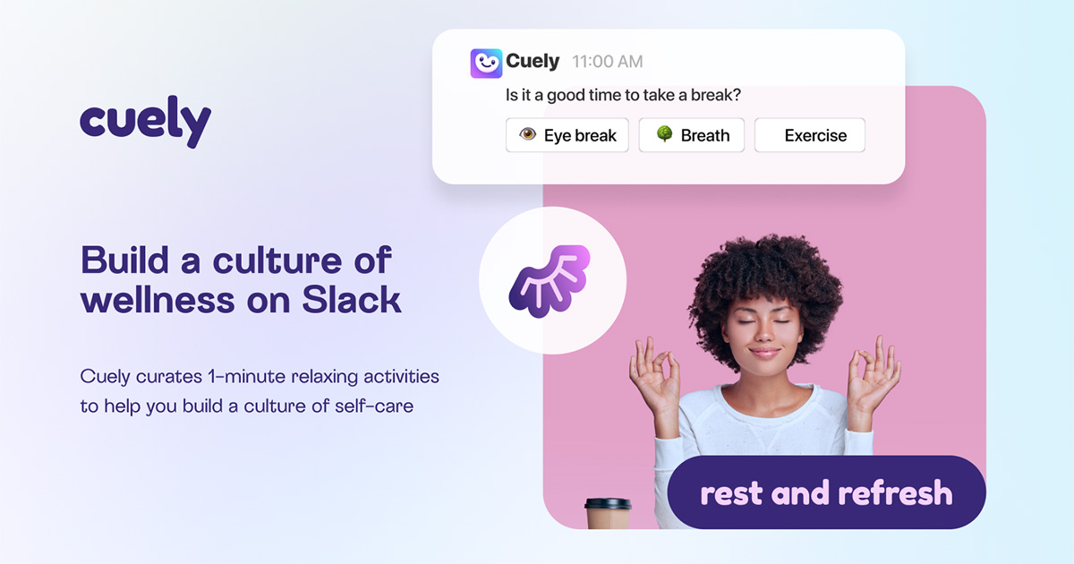 Cuely | Healthy workplace habits | 1-minute activities