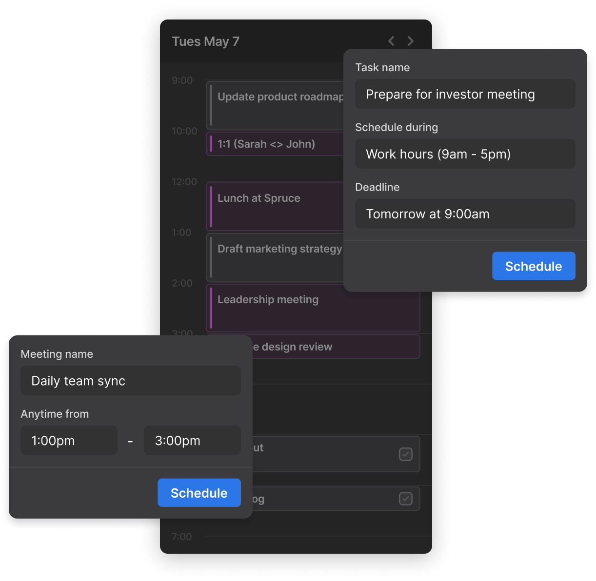 Motion | Manage calendars, meetings, & tasks in one app