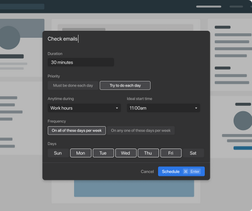 Motion | Manage calendars, meetings, & tasks in one app