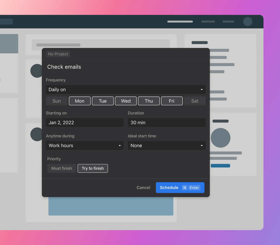 Motion | Manage calendars, meetings, projects & tasks in one app