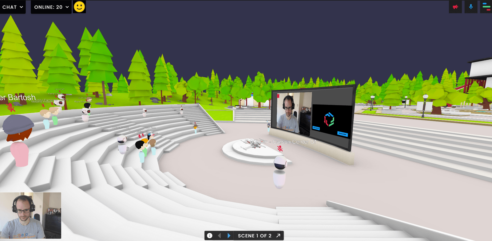 Frame - Immersive Meetings, Classes, Events