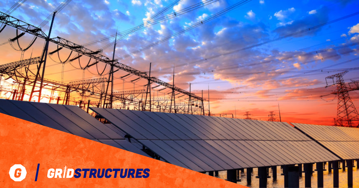 Substation Structures | Grid Structures Custom Steel Energy & Wireless ...