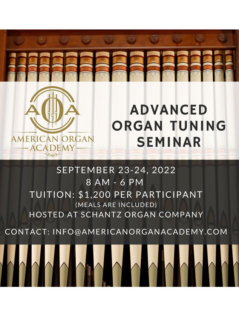 American Organ Academy | Revolutionary Pipe Organ Education