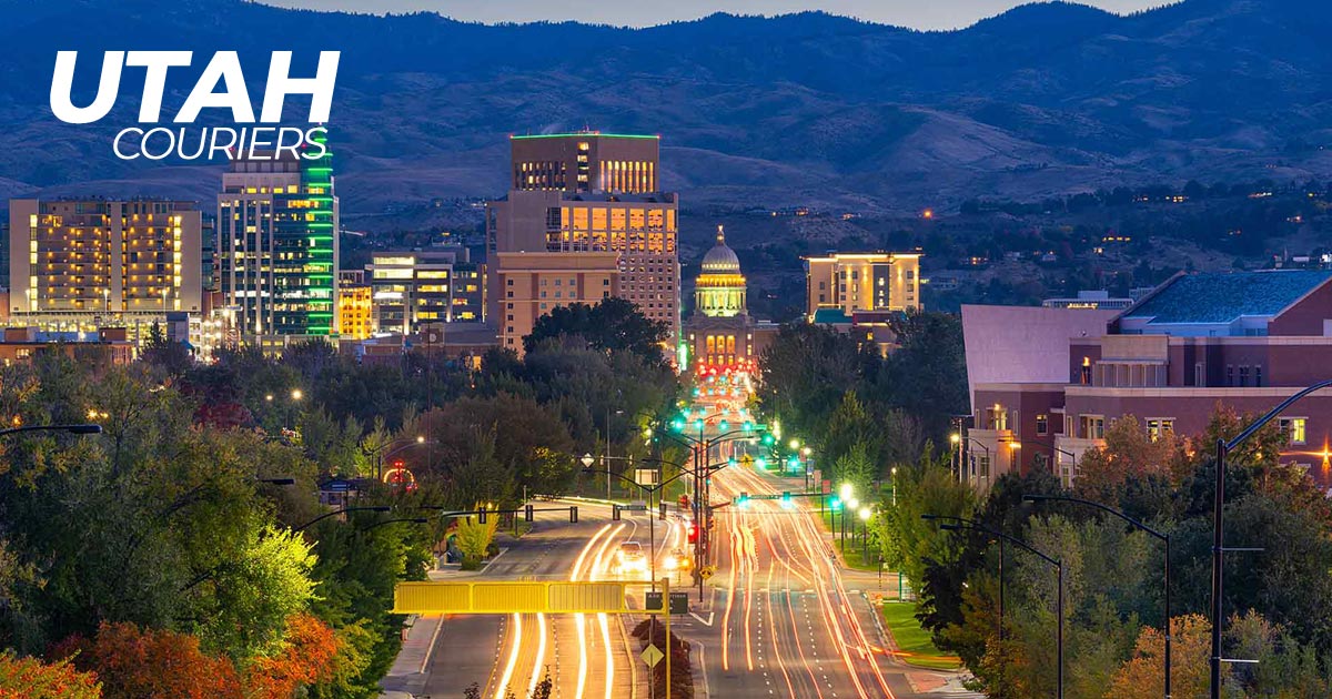 Salt Lake City to Boise | On-Demand Delivery Service - Utah Couriers