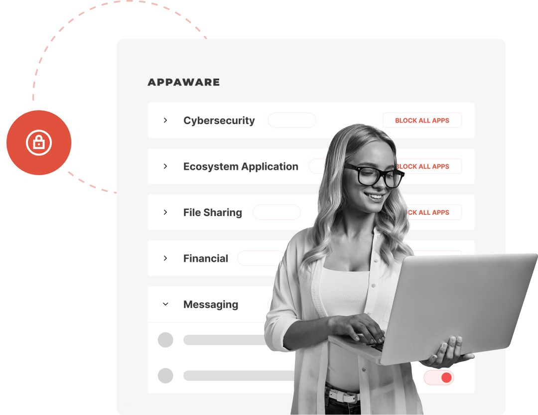AppAware: One-Click Application Blocking