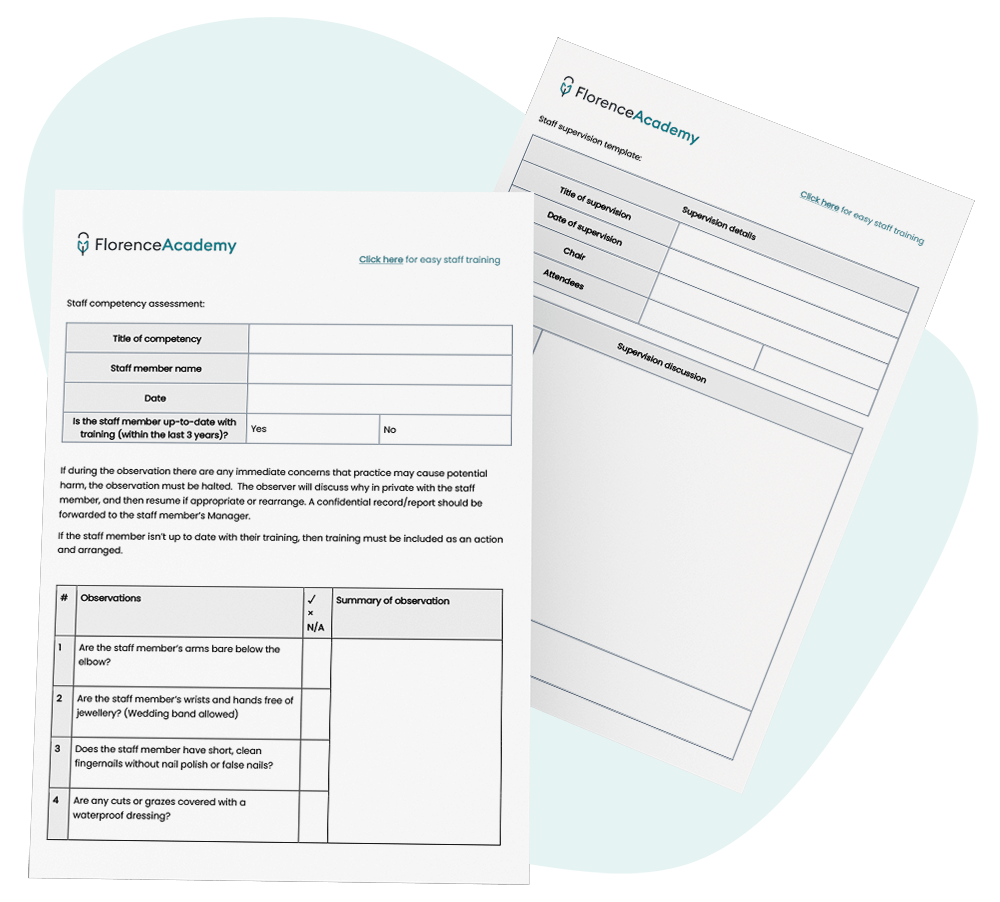 Download Staff Supervision Template Florence Academy