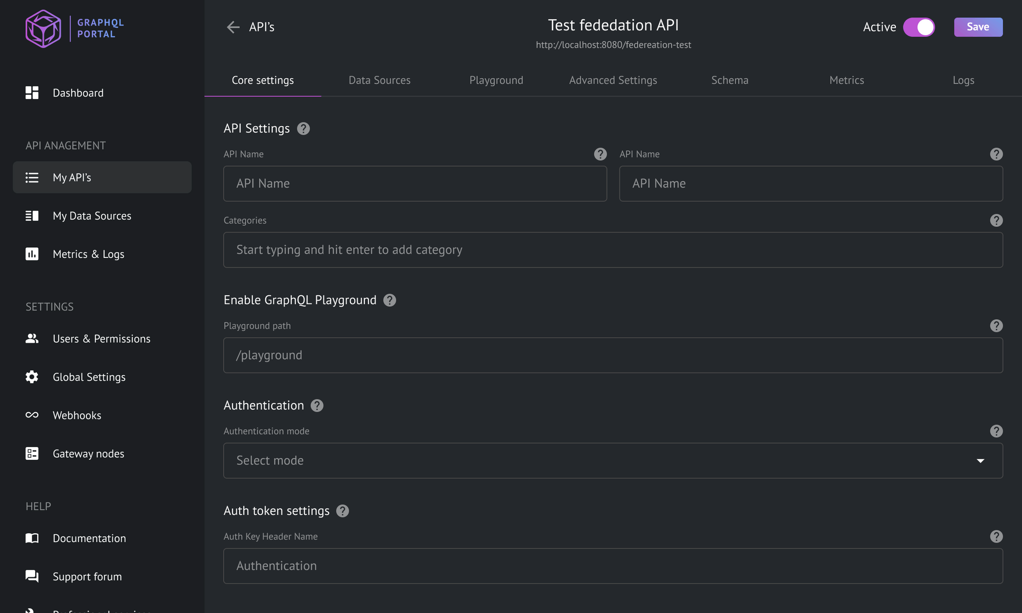 GraphQL Portal : Open Source GraphQL API Gateway