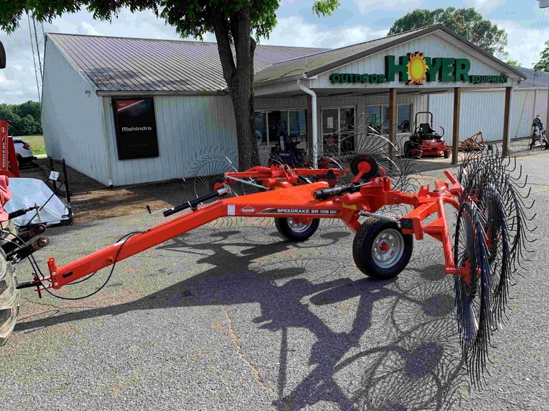Kuhn SR 108 GII Premium 8 Wheel Speed Rake W/Kicker Wheel | Brookport ...
