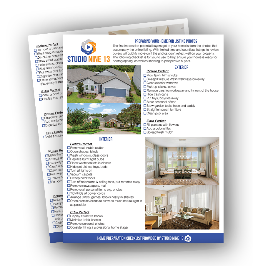Real Estate Checklist | Studio Nine 13