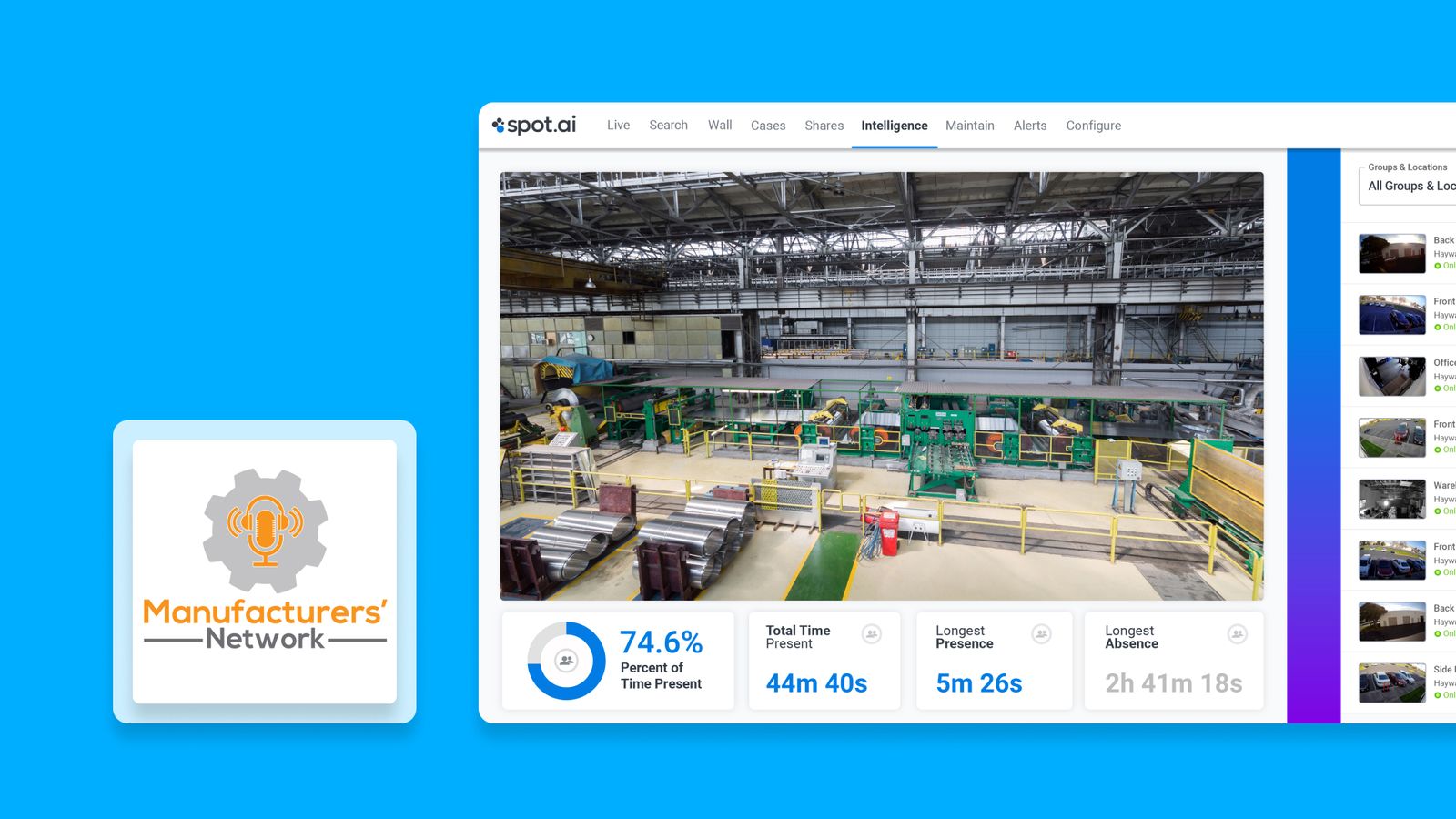 The Power of an AI Camera System in Manufacturing and Warehousing | Spot AI
