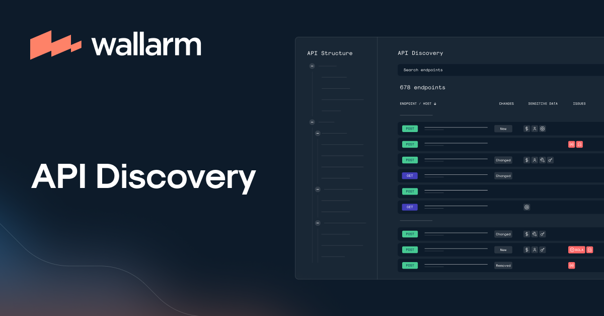 Wallarm | API Discovery - Know Your API Topology