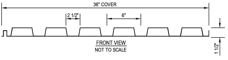 Type "B" Cellular Floor Deck - Corrugated