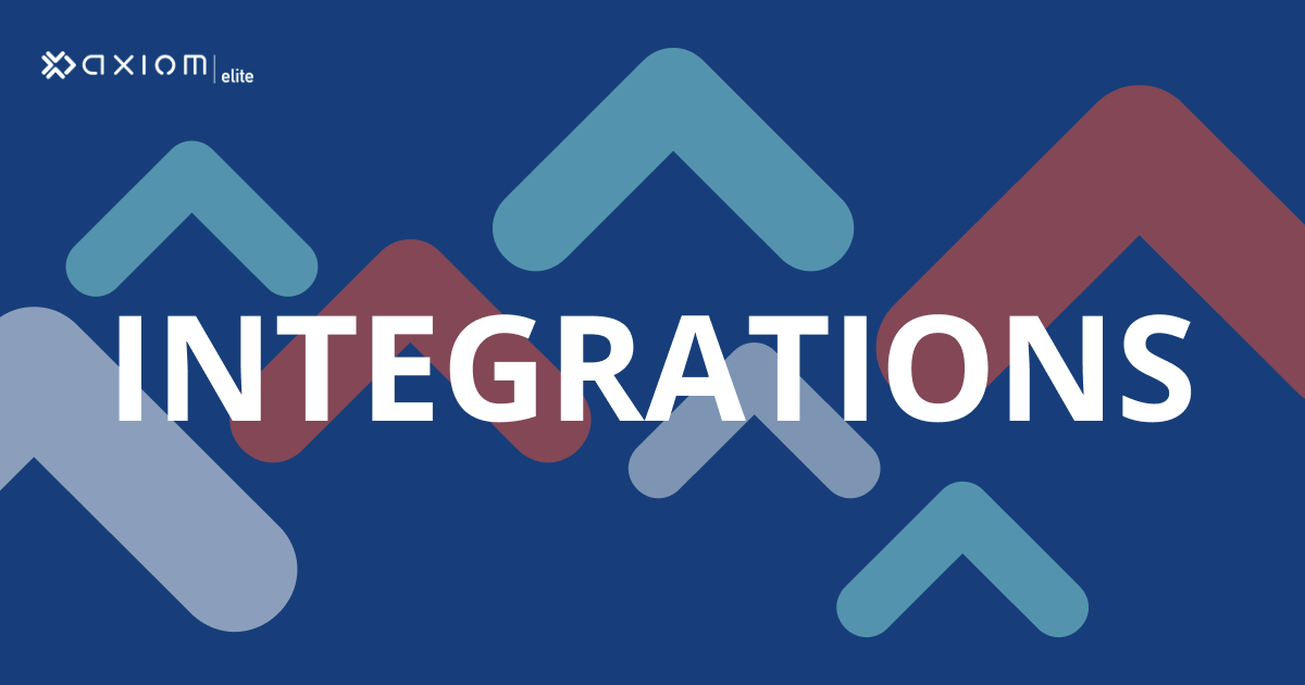 Integrations | Axiom Elite | Your Data Integration