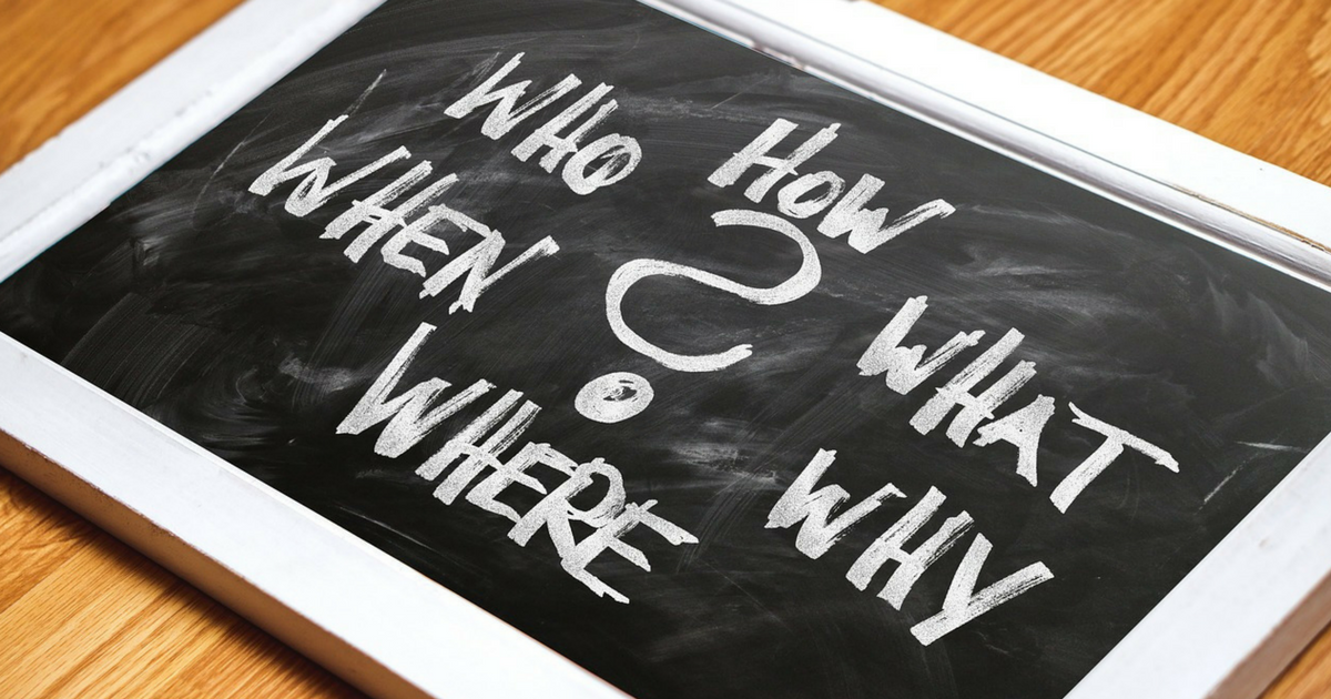 Answering the 5 Ws of Event Planning