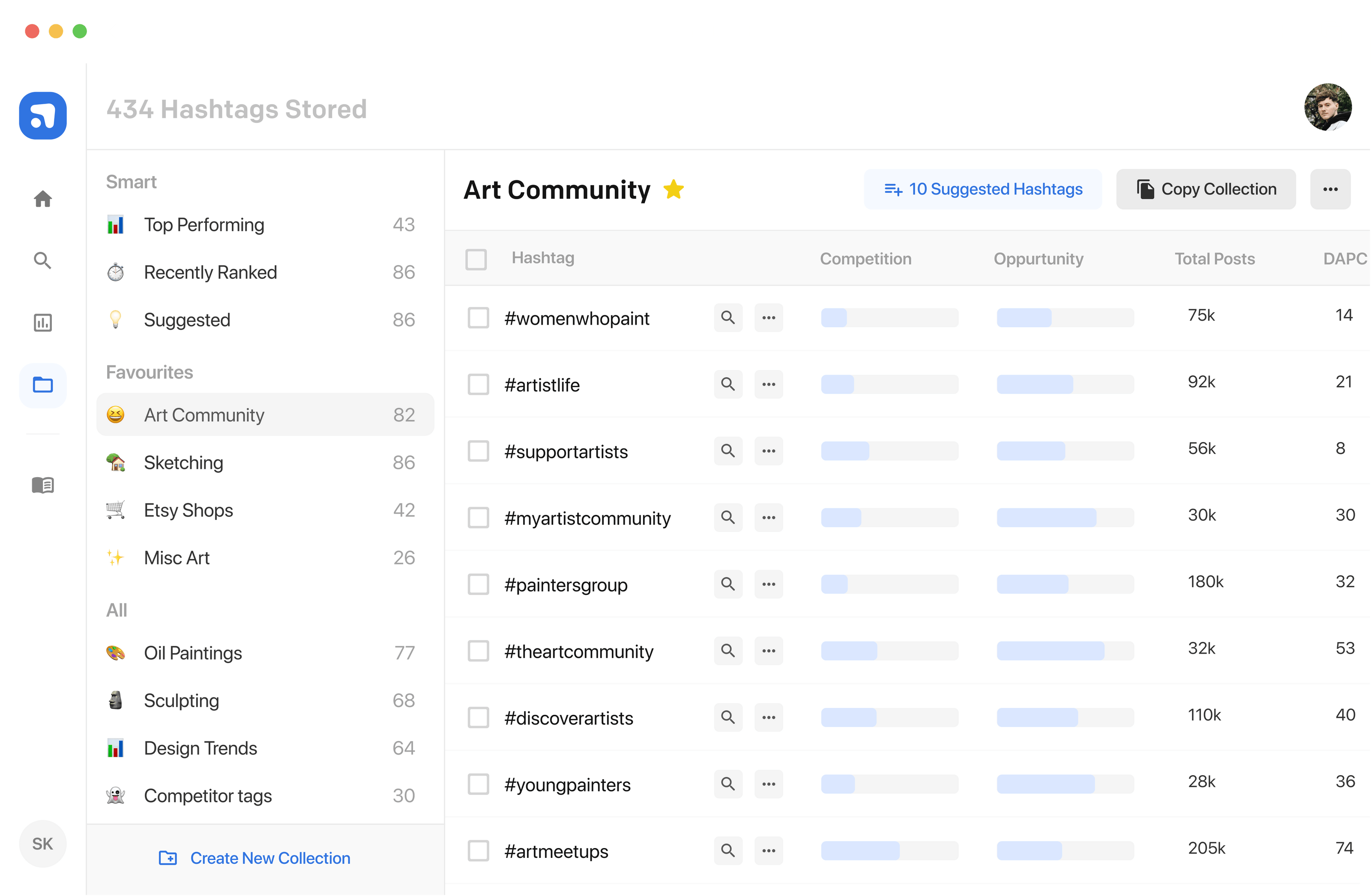 Flick: Instagram Hashtag Tool
