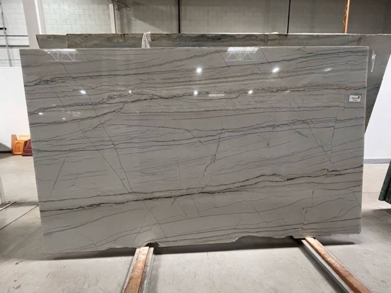 White Macuba | Quartzite Slabs For Sale | AP Marble & Granite