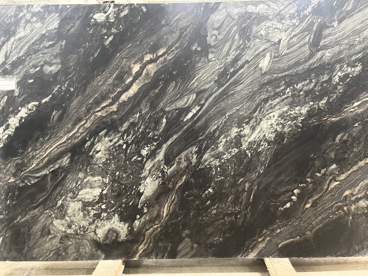 Black Fantasy Leather | Quartzite Slabs For Sale | AP Marble & Granite
