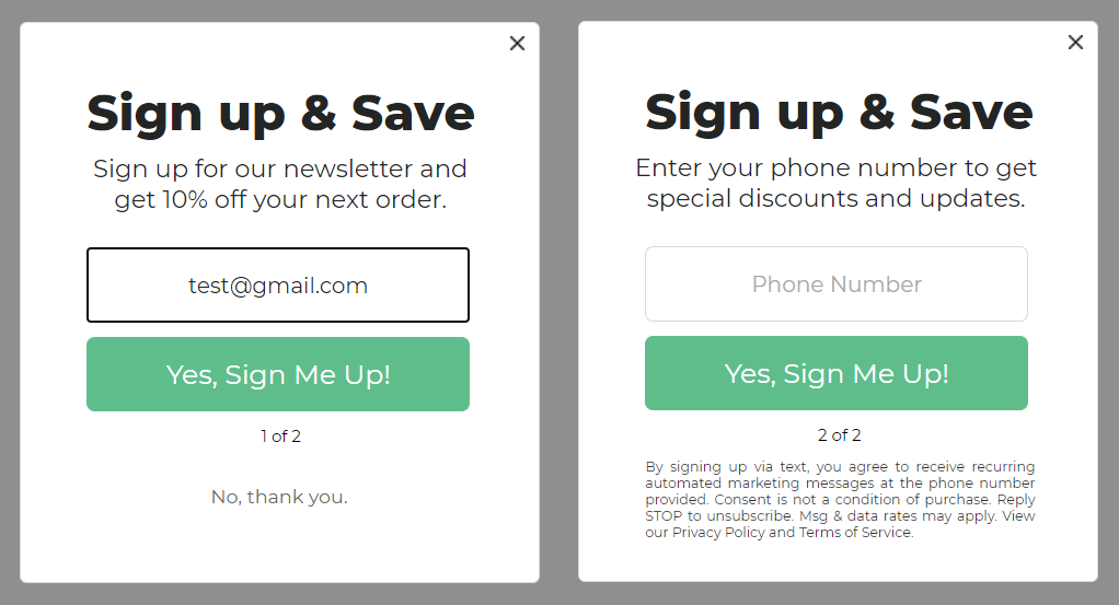 How To Grow Your SMS Marketing List With Opt In Pop Ups How To Grow Your SMS Marketing List With Opt In Pop Ups