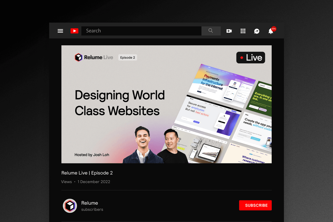 Relume: We Make Beautiful Webflow Websites That Evolve