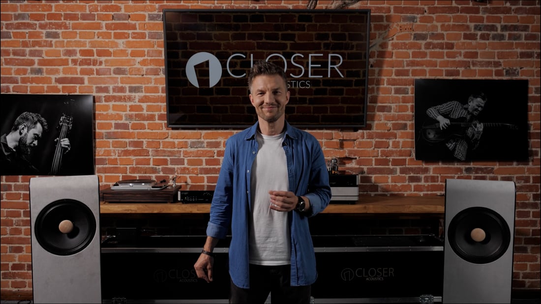 Closer Acoustics high-end loudspeakers and amplifiers
