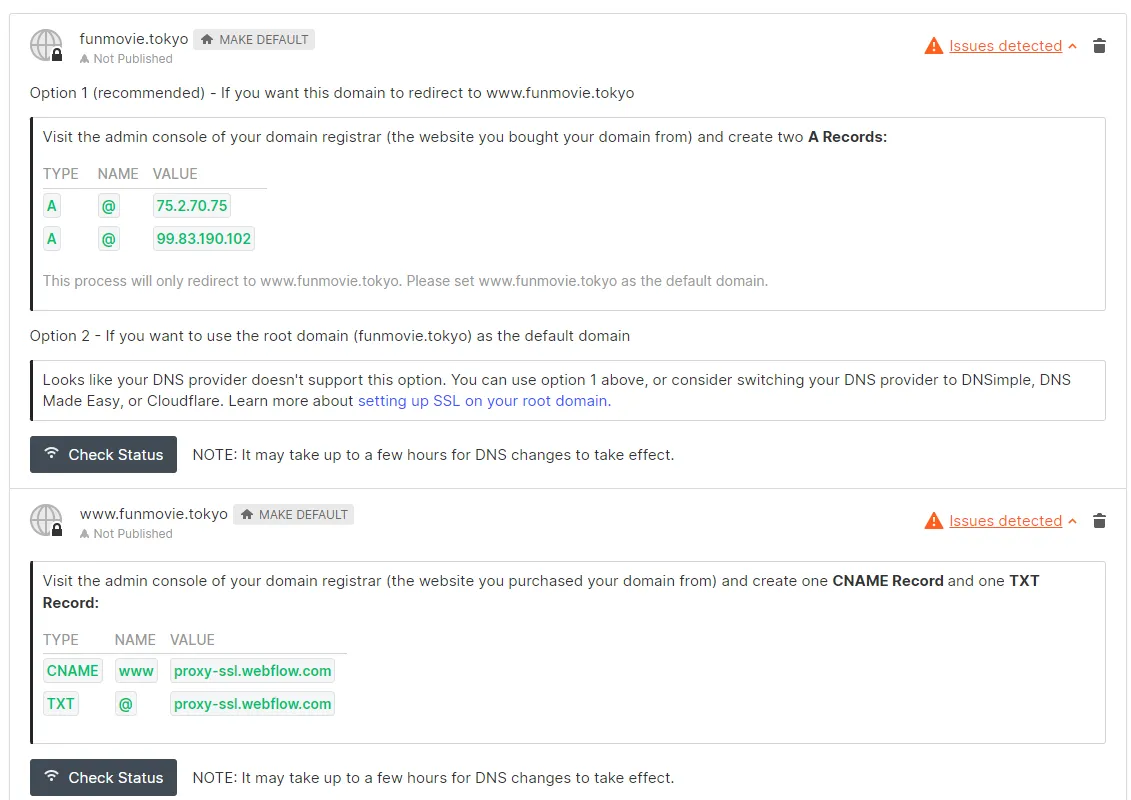 【Webflow Tips】 Webflowでサイトリリースする方法 - 注意点も解説 - | Sitefun | Funwork