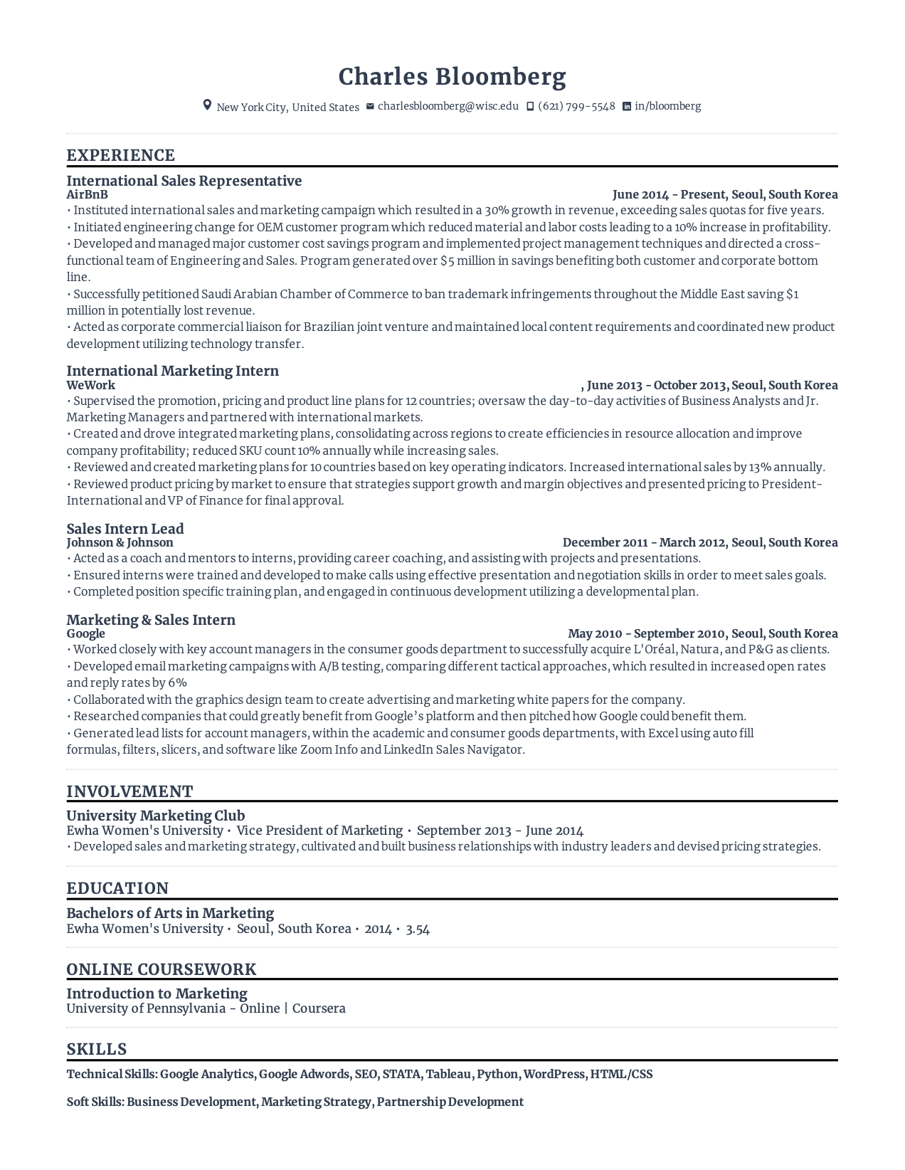 Sales Resume 101 Riset