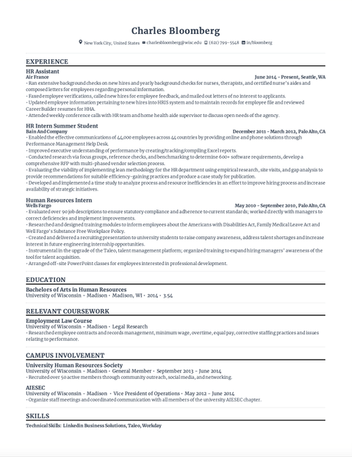 Rezi - Free Resume Templates