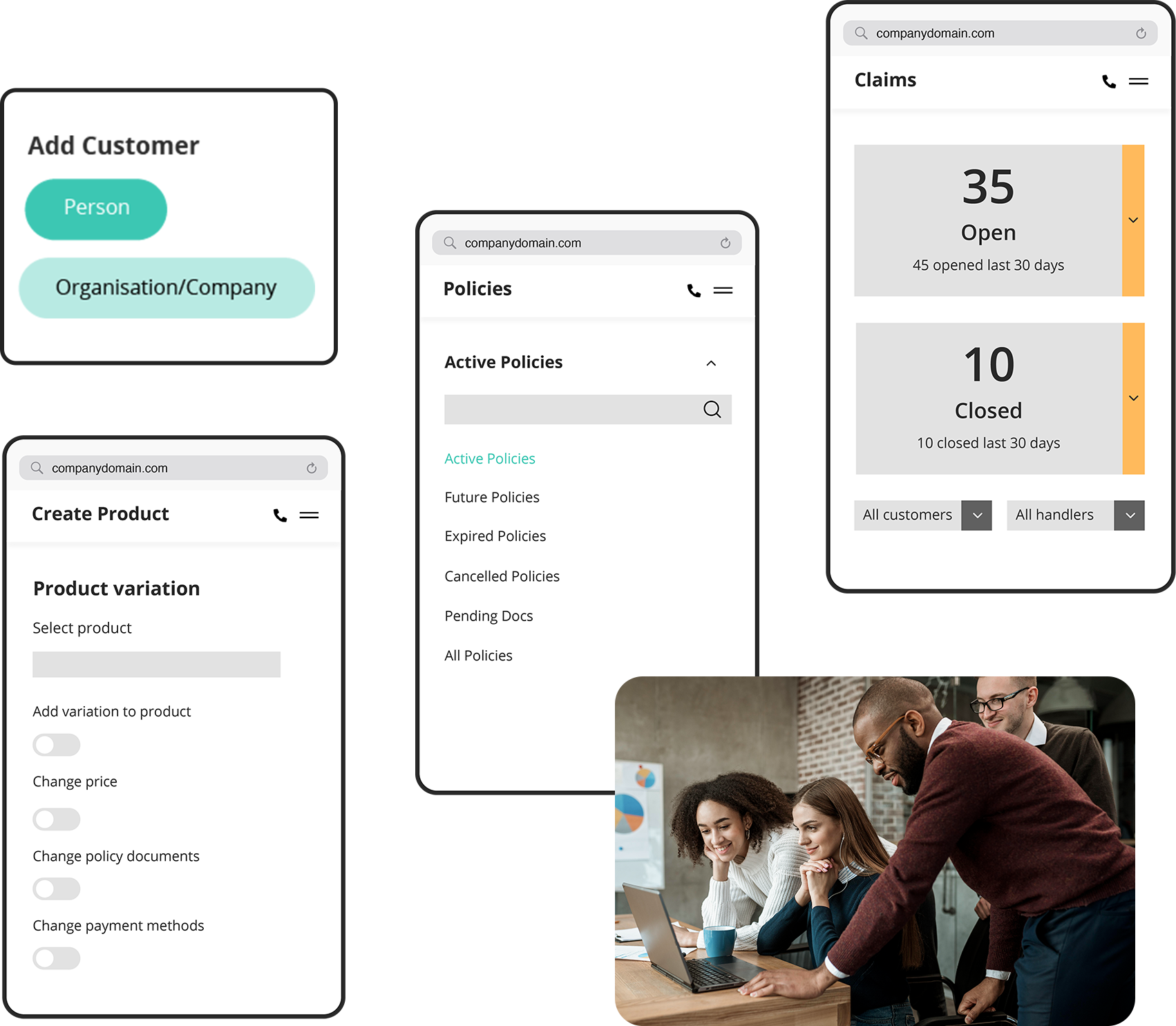 Cloud Insurance | Policies, Claims, Finances, Distribution