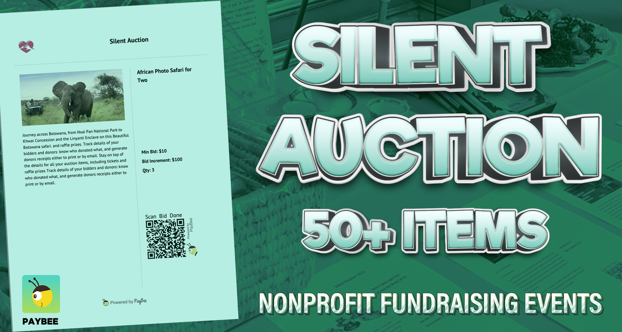 50 Silent Auction Items You Can Get For Free For Your Next Fundraiser