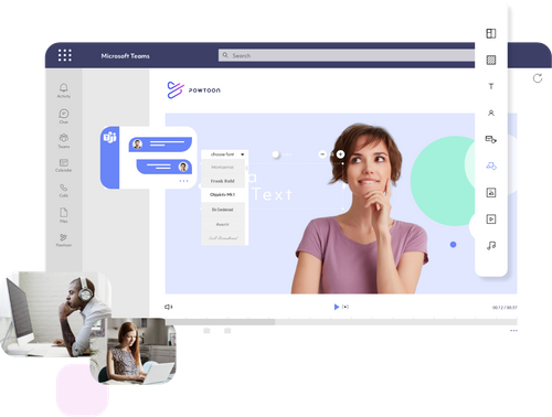 Microsoft Teams Integration with Powtoon
