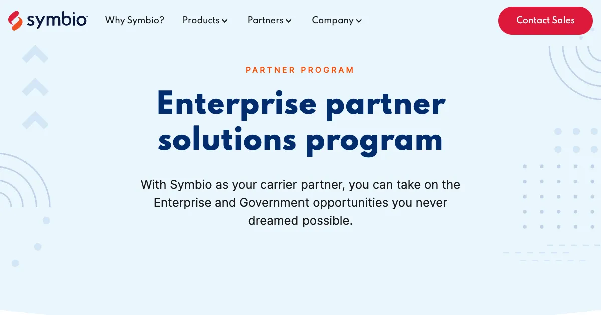 Become a Symbio Partner